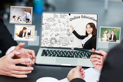 在线教育网上授课图片素材 正版创意图片401129417 摄图网