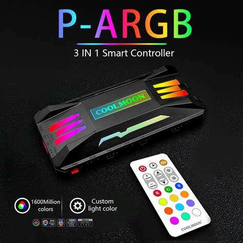 P Argb Controller 4pin Pwm 5v 3pin Argb Cooling Fa Vicedeal