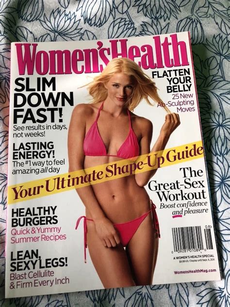 Womens Health Magazine Special Ultimate Shape Up Guide Slim Down Abs