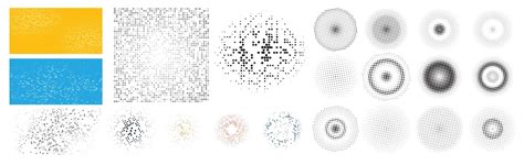 Premium Vector Bundle Of Dot Pattern Texture Background Premium Vector Bundle Of Dot Pattern Texture Background