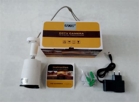 ᐉ Зовнішня кольорова камера відеоспостереження Ukc Cad 115 Cctv 4mp 3 6mm білий • Краща ціна в