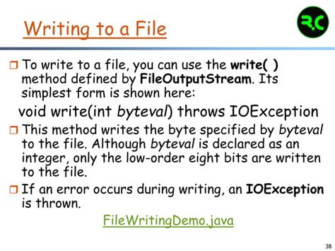 Io Streams Pptx