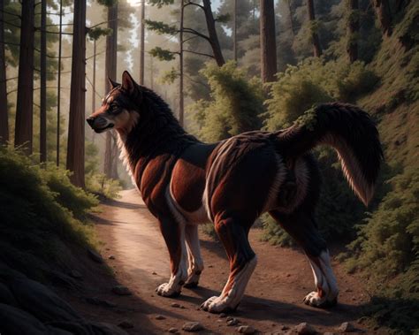 Rule 34 Ai Generated Animal Genitalia Animal Pussy Anus Black Nose