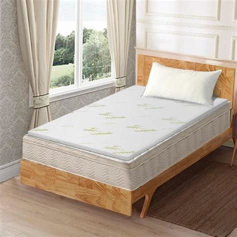 4cm Memory Foam Mattress Protector With Bamboo Cover Single BIG W