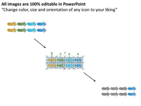 Parallel Process Stages Four 11 PowerPoint Slide Templates Download PPT Background Template