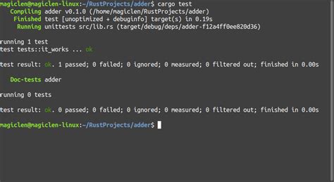 Rust 學習之路─第十一章：測試 Magiclen
