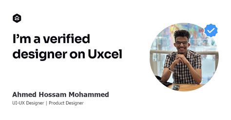 Ahmed Hossam Mohammed Uxui Designer Uxcel