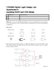 Implementing Logic Functions With NAND And NOR Gates A Course Hero