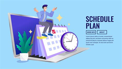 시간 일정 및 이메일 관리 워크플로우 조직 작업 계획의 개념 개념에 대한 스톡 벡터 아트 및 기타 이미지 개념 경영자 계획 Istock