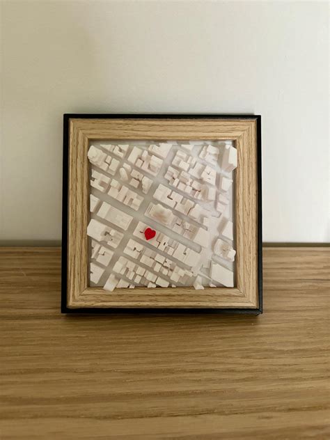 Personalized Image 3d City Coordinates Original Personalized