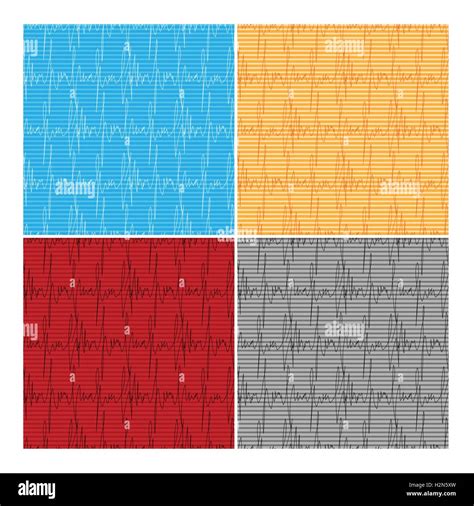 Vector Seamless Patterns Set Stock Vector Image And Art Alamy