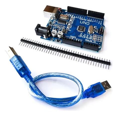 Placa Uno R3 Atmega328p Ch340 Con Cable Compatible Con Arduino