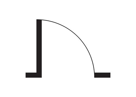 Door Plan Icon Design Vector Isolated 29696136 Vector Art At Vecteezy