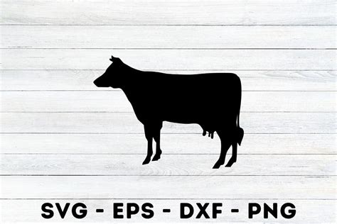 Cow Silhouette Svg Graphic By Magaart · Creative Fabrica
