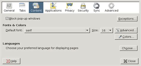how to disable popups in firefox without add ons super user