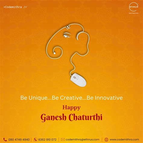 Ethnus Codemithra Happyganeshchaturthi Ganeshchaturthi Ganeshchaturthi2024 Ganeshfestival