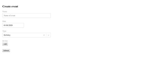 All Features Codesandbox