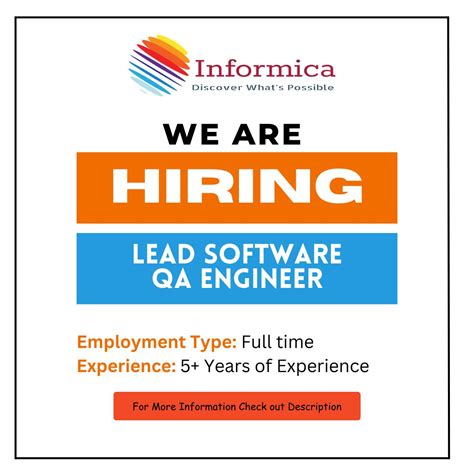 Informica Solutions On Linkedin Qualityassurance Qalead Softwaretesting Automationtesting…