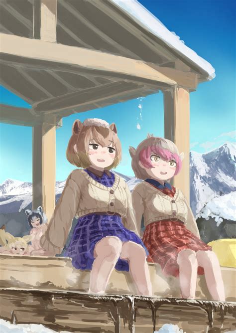 Okyao Capybara Kemono Friends Common Raccoon Kemono Friends Fennec Kemono Friends