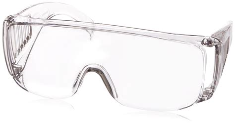 Birdz Eyewear Lab Safety Glasses High Impact Fit Over Glasses Clear