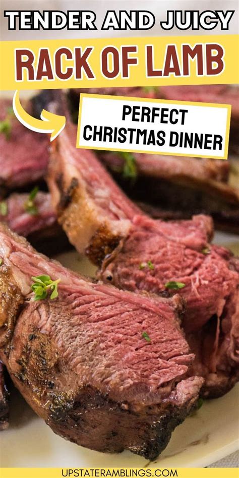 Perfectly Tender And Juicy Rack Of Lamb Recipe For The Holidays