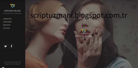 Script Uzmani Türkiyenin Script Arşivi Php Kişisel Portfolyo Scripti V2 İndir