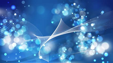 추상 진한 파란색 흐림 조명 배경 디자인 Ai Eps Uidownload