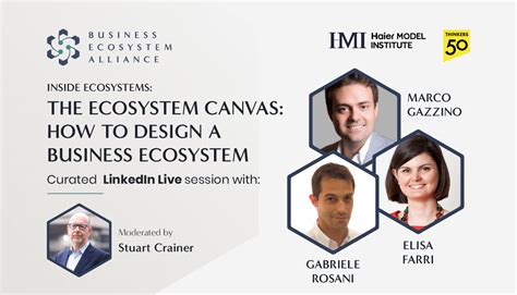 The Ecosystem Canvas How To Design A Business Ecosystem Business