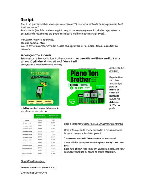 Script Msa Produto Maquinas Ton Pdf