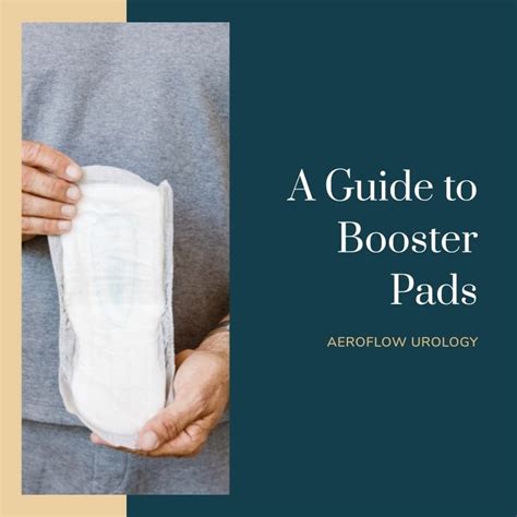 Guide To Booster Pads Aeroflow Urology