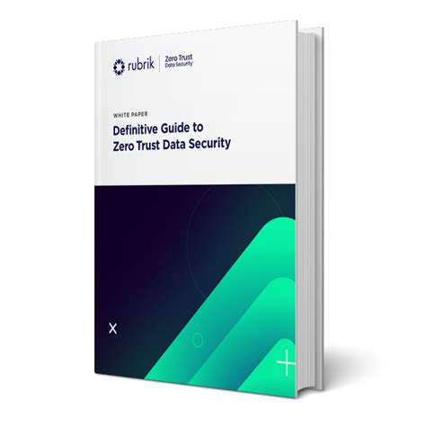 Zero Trust Data Protection Rubrik