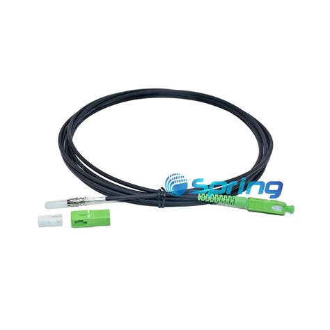 Fttx Sc Apc Ruggedized Pushed Pre Terminated Fiber Optic Drop Cable Buy Pushable Pre