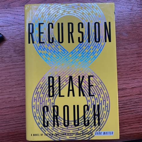Recursion By Blake Crouch Hardcover Pangobooks
