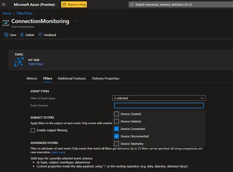azure iot hub iot hub event grid integration is creating two
