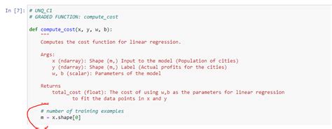 C1w2assignment Help With Code Error Supervised Ml Regression And Classification