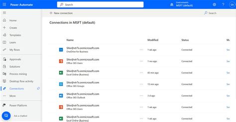 How To Add And Manage Connections In Power Automate