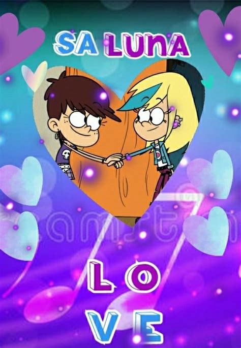 Luna×sam Aka Saluna Poster💜💜💙💙 Fandom