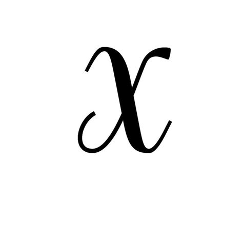 Printable Cursive Capital Letter X Free Download And Print For You