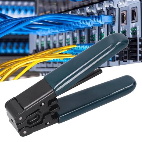 เครื่องมืองานโลหะอุปกรณ์ทำมือคีมตัดสายไฟสายปลอกไฟเบอร์ออปติกสายคีมตัดลวดเครื่องมือช่างไฟฟ้าสกรู