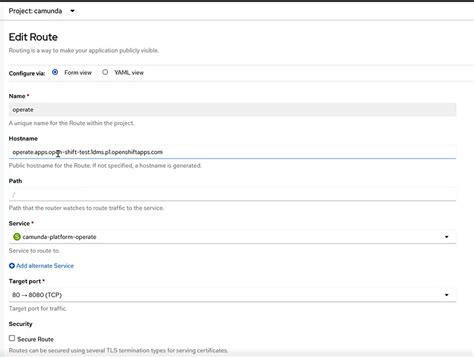 Running Camunda 8 On OpenShift Camunda