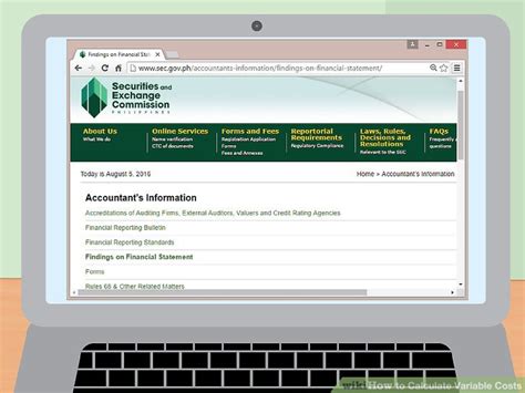 3 Ways To Calculate Variable Costs WikiHow