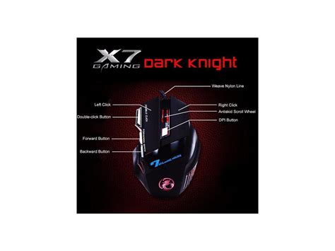 Imice X7 Wired Gaming Mouse Professional 7 Buttons Led Optical Game Computer