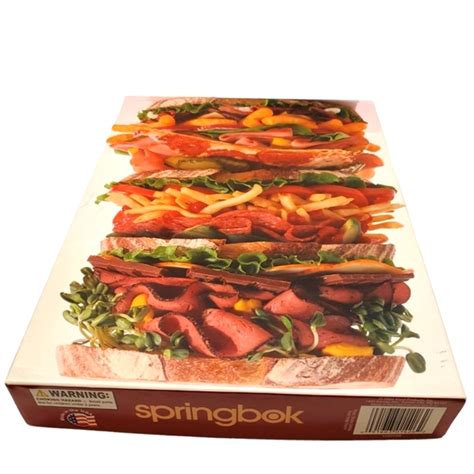 Springbok Games Nib Snack Stack 50 Piece Puzzle Poshmark