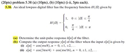 Solved 20pts Problem 538 A 10pts B 10pts I Ii