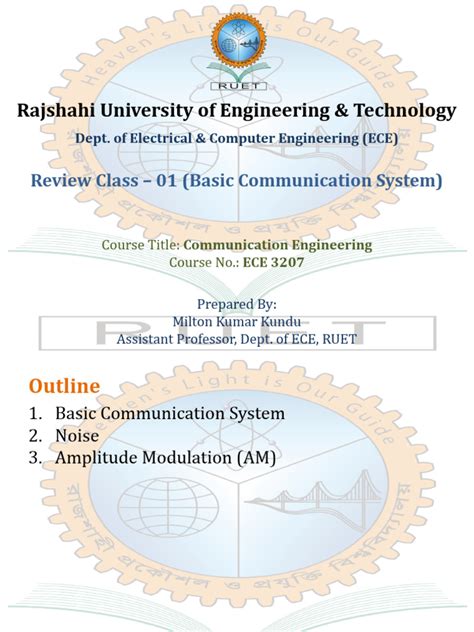 Basic Communication System Pdf Telecommunications Electronic Engineering