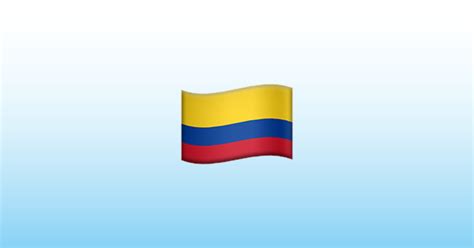 Bandera Colombia Emoji 🇨🇴