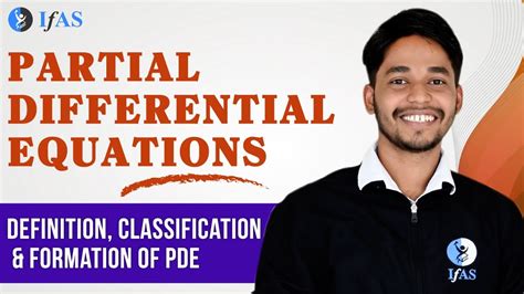 Csir Net Partial Differential Equations Definition Classification And