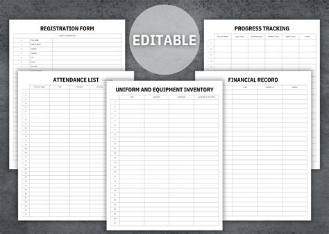 Cheer Coach Planner Printable Cheer Planner Cheerleading Squad Team Practices Editable