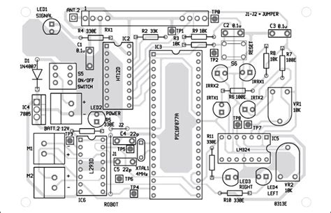 Pic16f877a Based Dual Mode Robot Engineering Projects