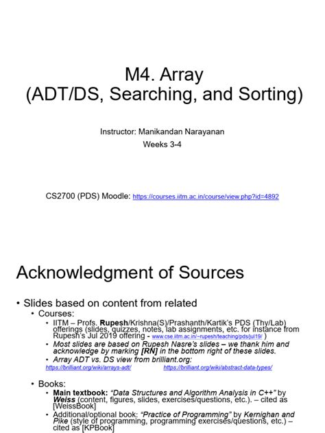 M4arrayssearchingsorting Pdf Queue Abstract Data Type Time